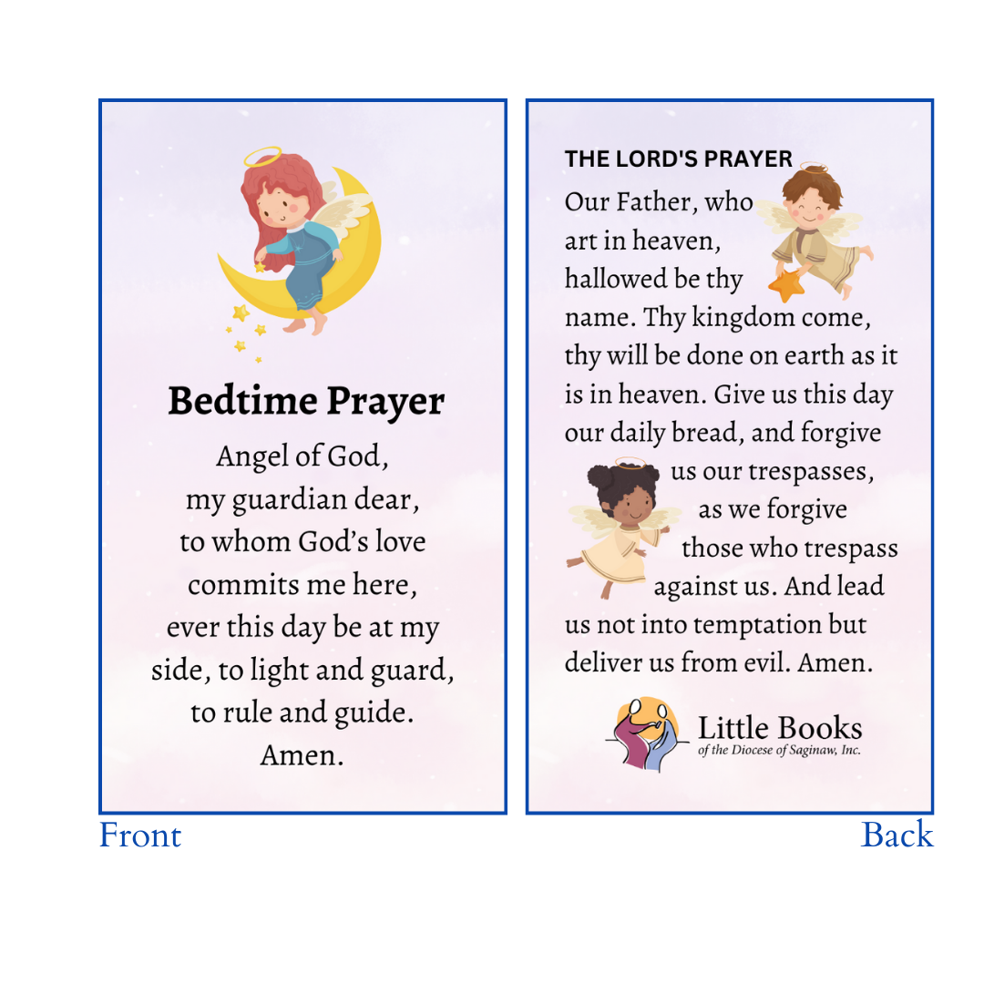 Children's Prayer Card (packs of 20) | Little Books